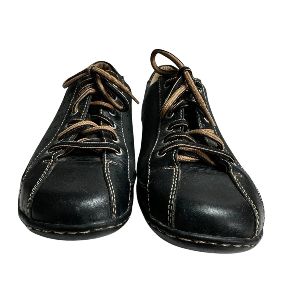 Born | Shoes | Born Hawkeye Oxford Black Leather Lace Up Sneakers Size ...